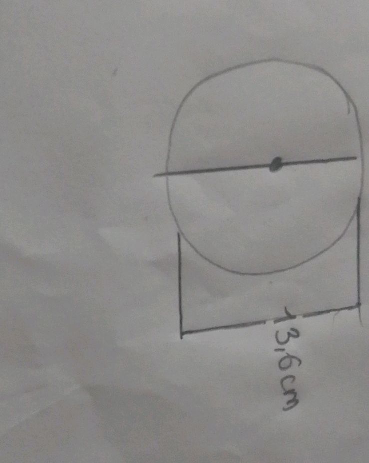 The image shows a circle with a line through | StudyX