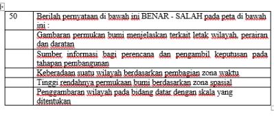 Berilah pernyataan di bawah ini BENAR - | StudyX