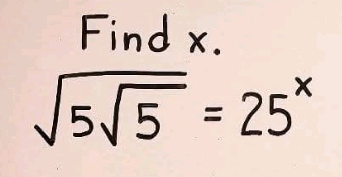 Solve for x: Square root of 5 times square | StudyX