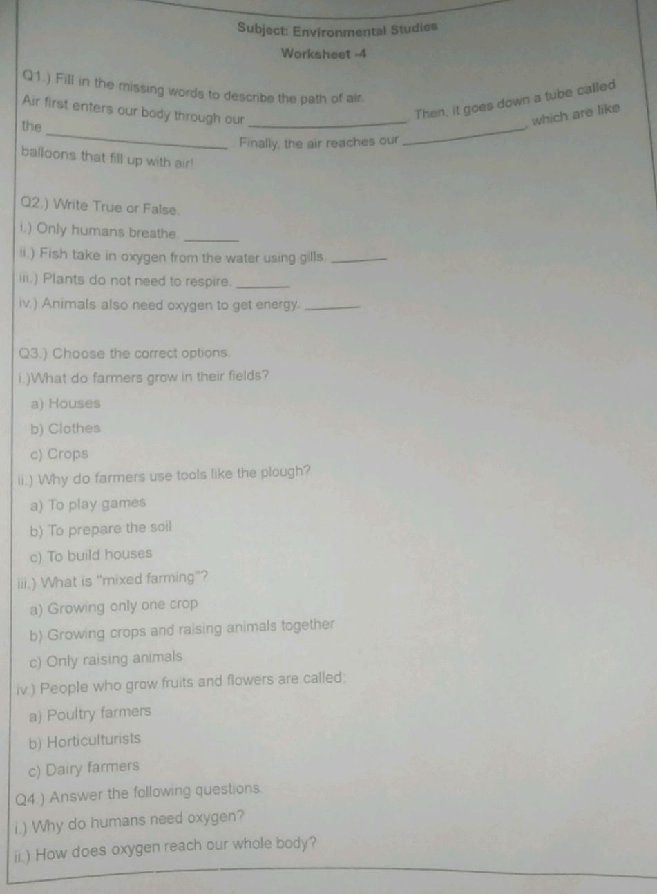 Q1.) Fill in the missing words to describe | StudyX