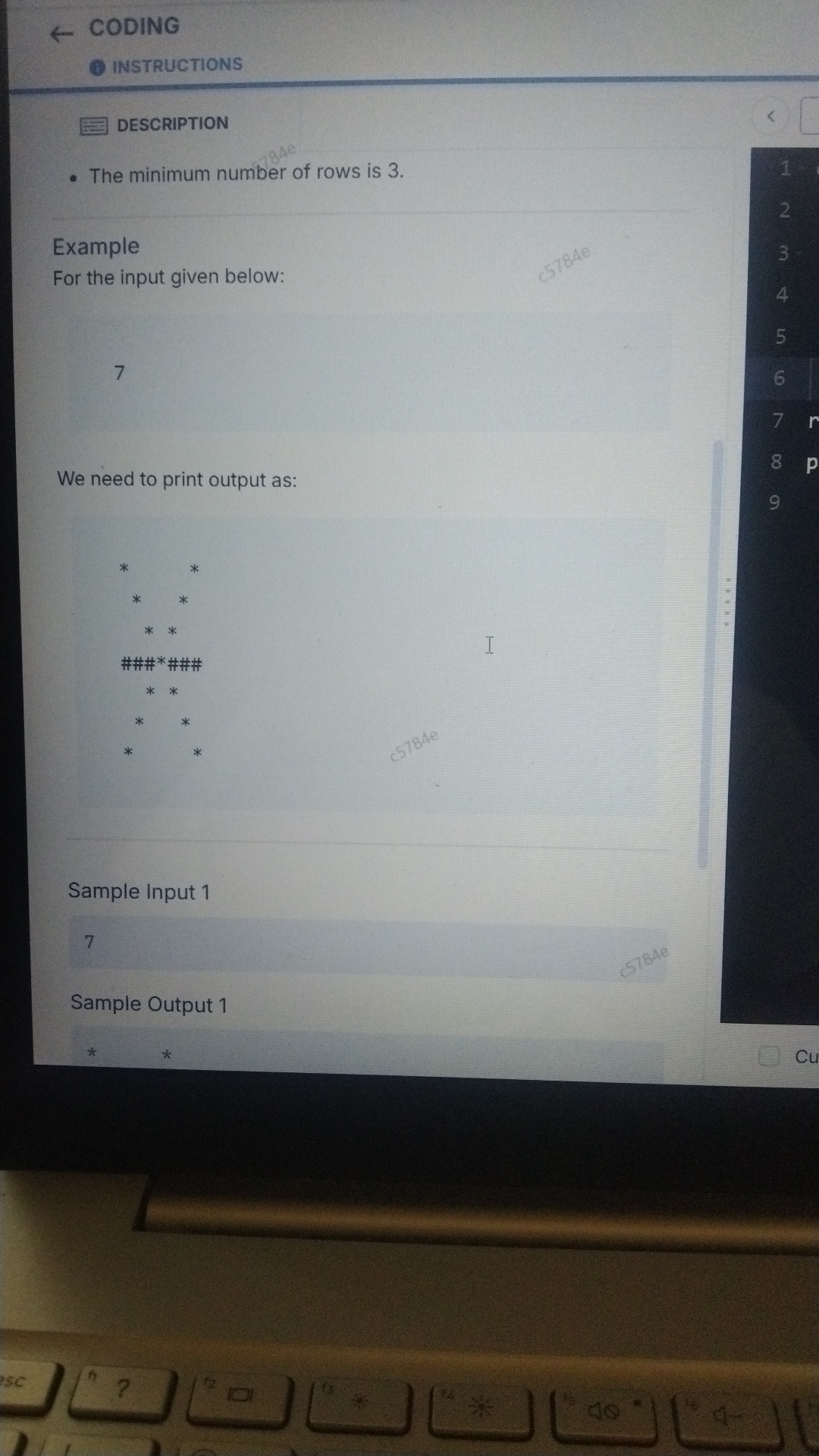 Write a program to input an odd number from | StudyX