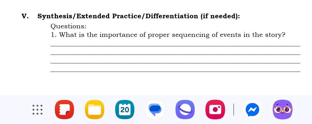 V. Synthesis/Extended | StudyX