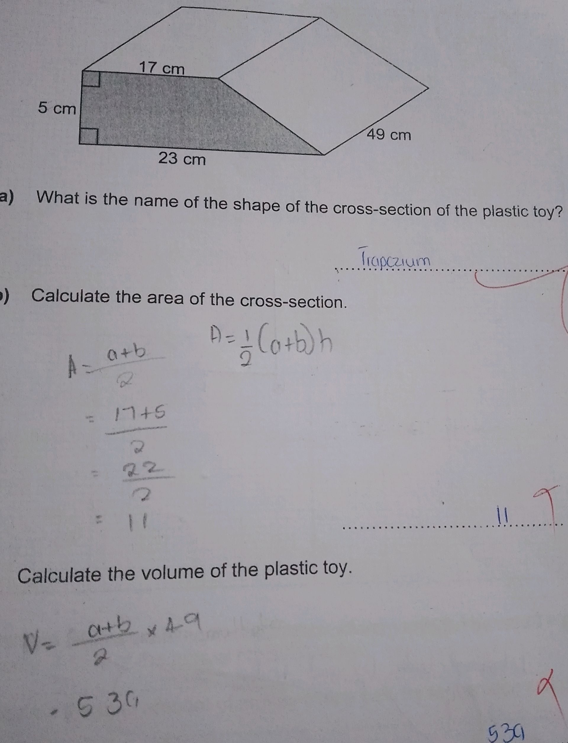 (a) What is the name of the shape of the | StudyX