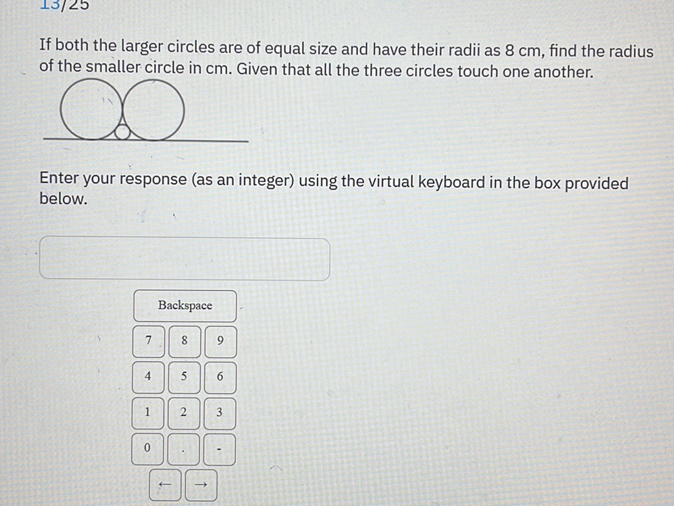If both the larger circles are of equal size | StudyX