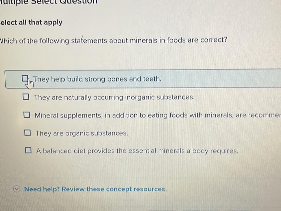 Which of the following statements about | StudyX