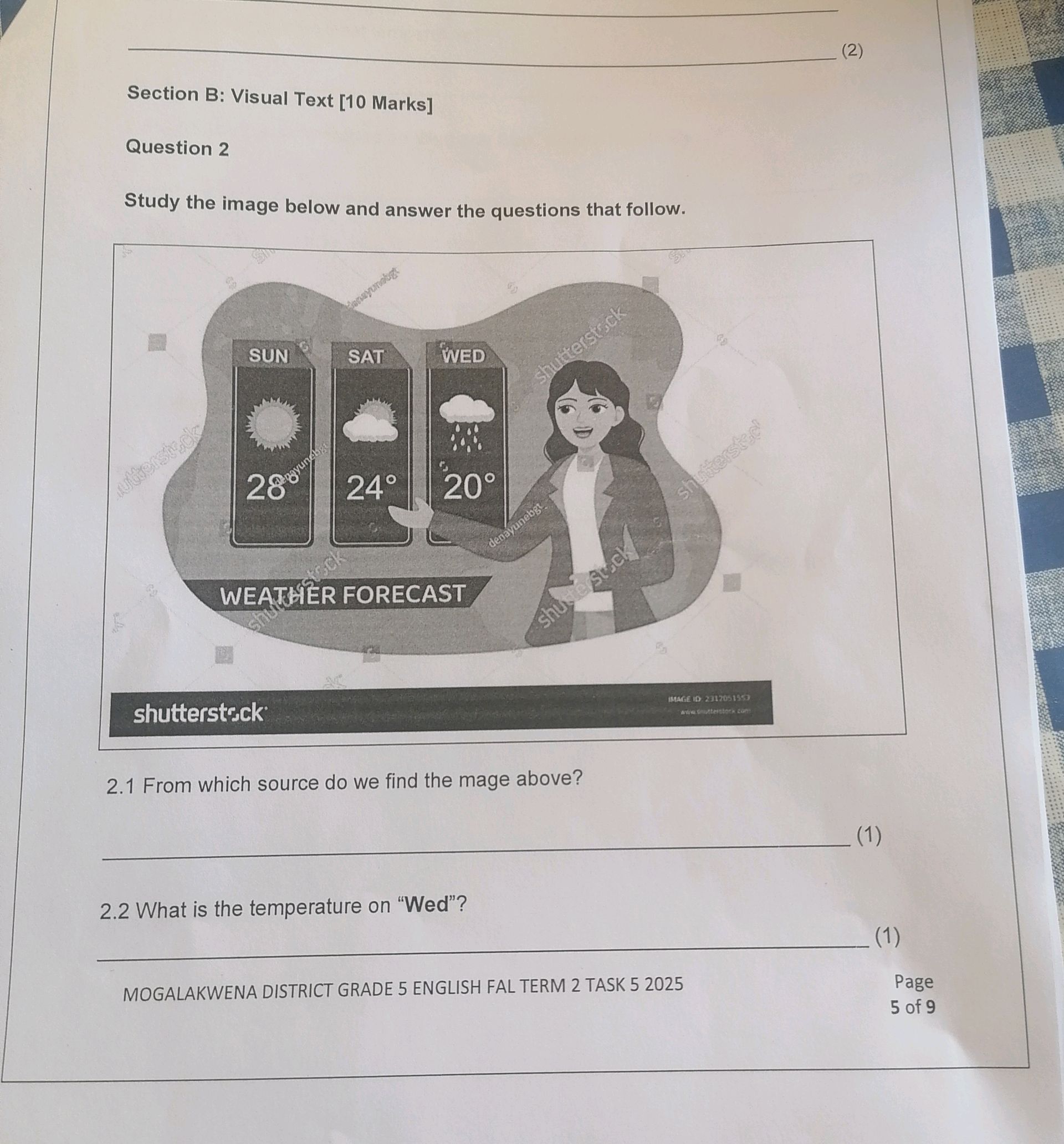 2. 1 From which source do we find the mage | StudyX