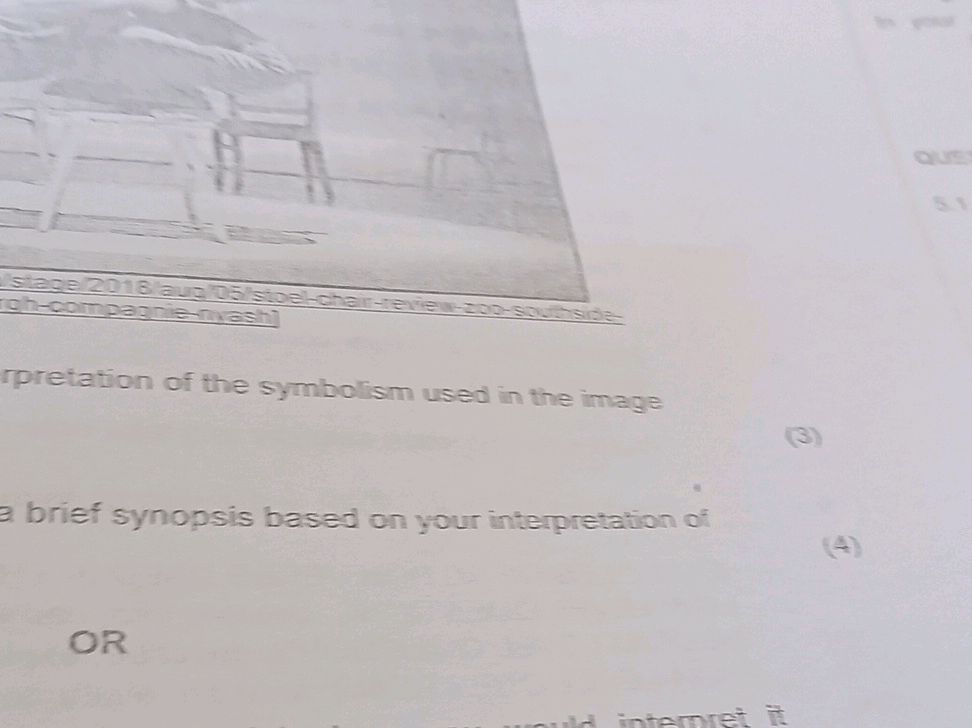 Interpretation of the symbolism used in the | StudyX