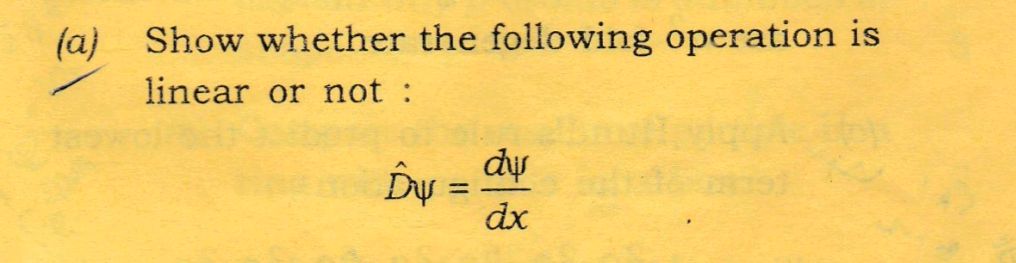 (a) Show whether the following operation is | StudyX