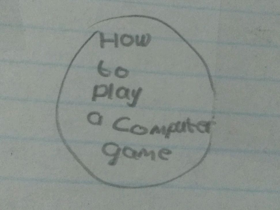 How to play a computer game | StudyX