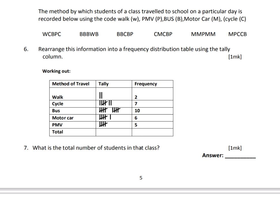 6. Rearrange this information into a | StudyX