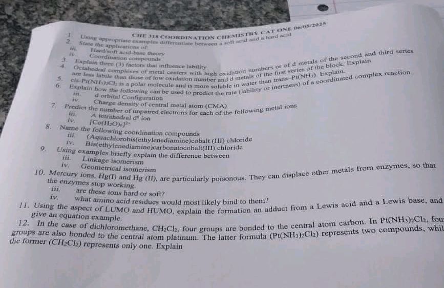 1. Using appropriate examples differentiate | StudyX