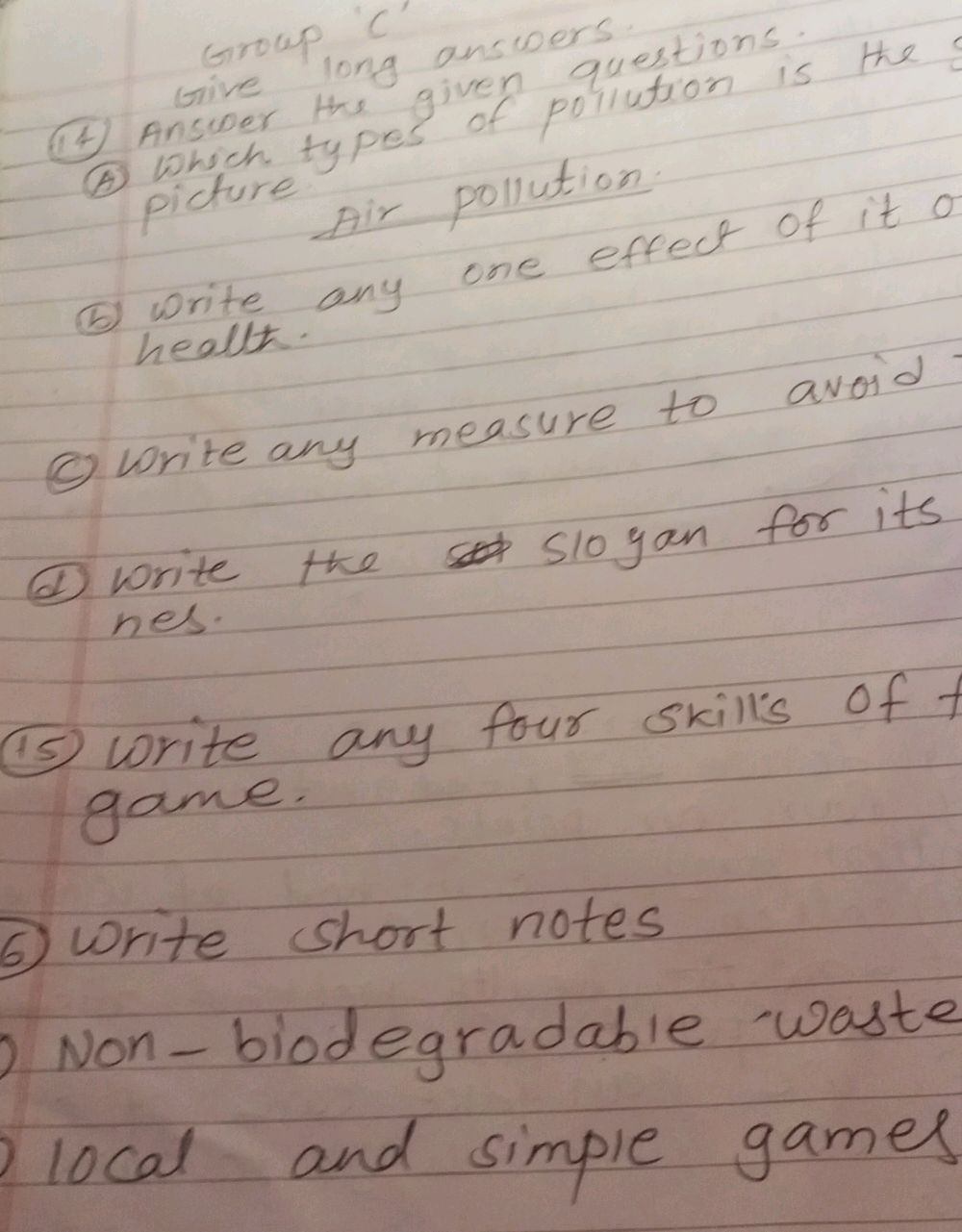 14 Answer the given questions. A Which | StudyX