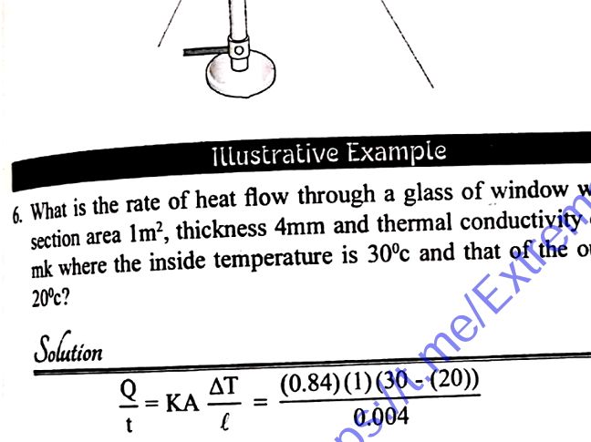 6. What is the rate of heat flow through a | StudyX