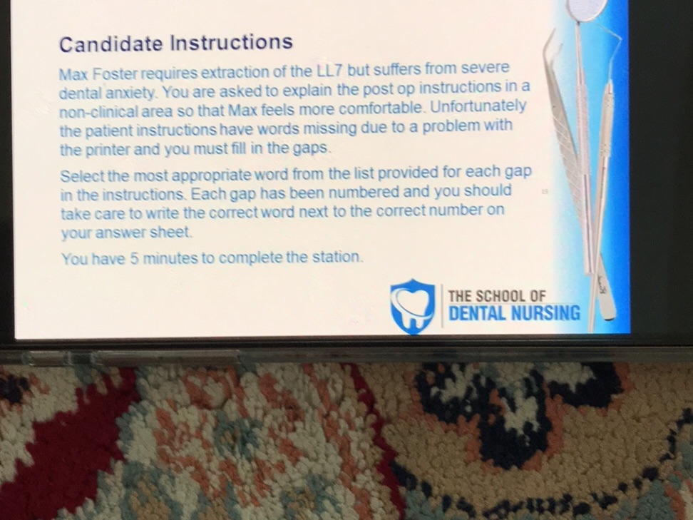 Max Foster requires extraction of the LL7 | StudyX