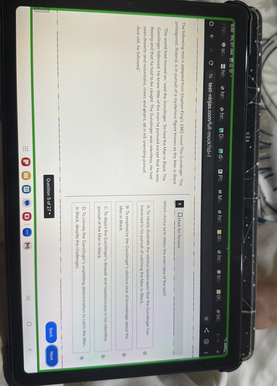 The following text is adapted from Stephen | StudyX