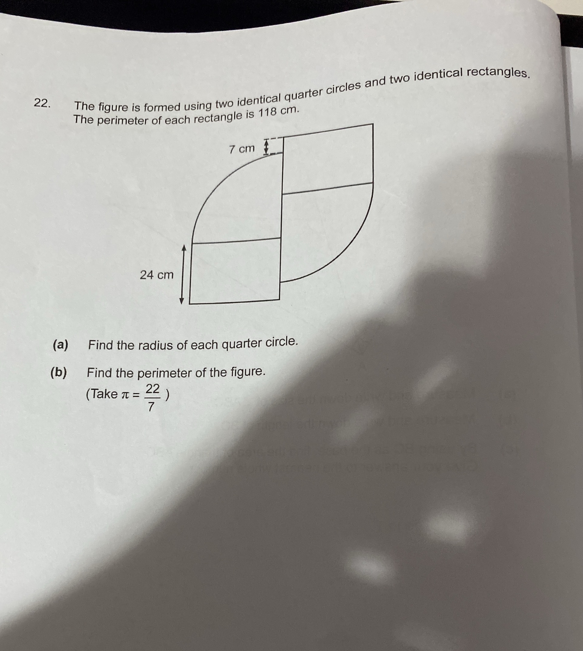 22. The figure is formed using two identical | StudyX