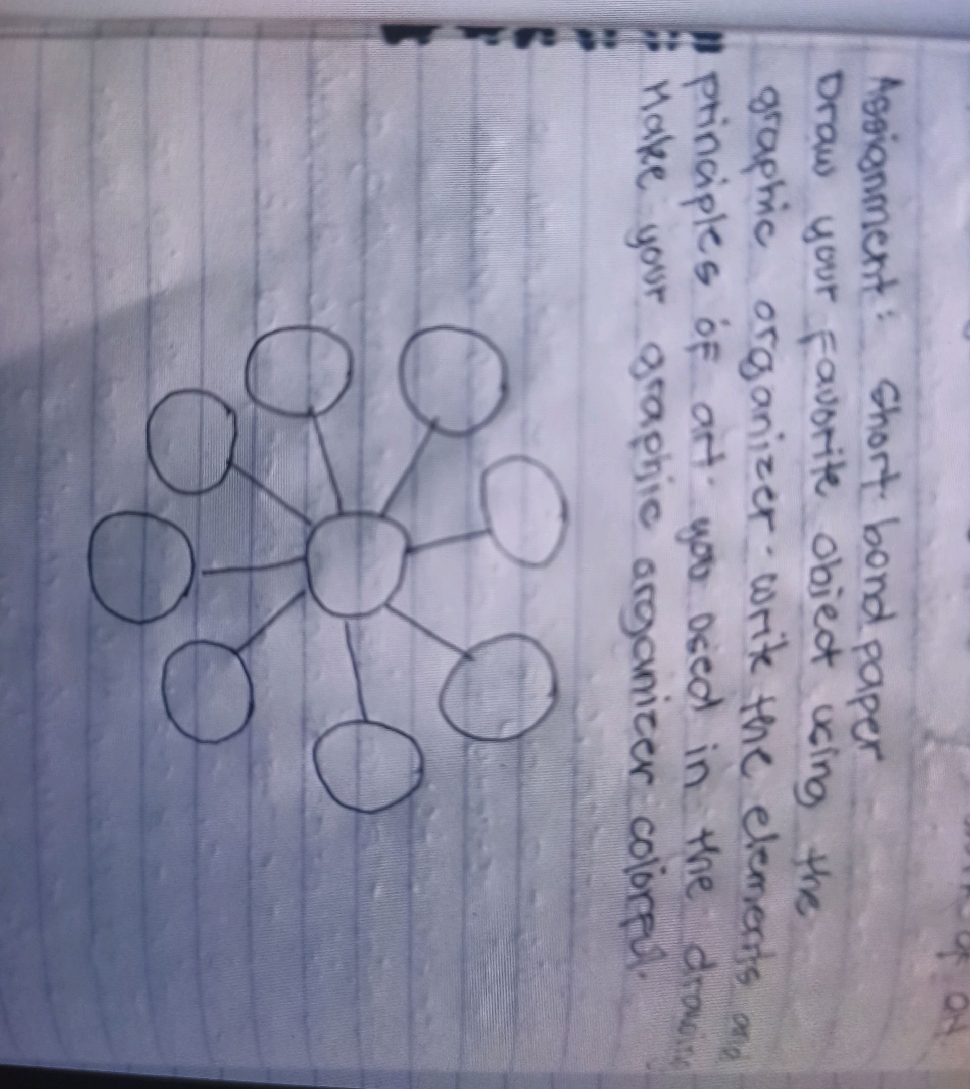 Assignment: Short bond paper Draw your | StudyX