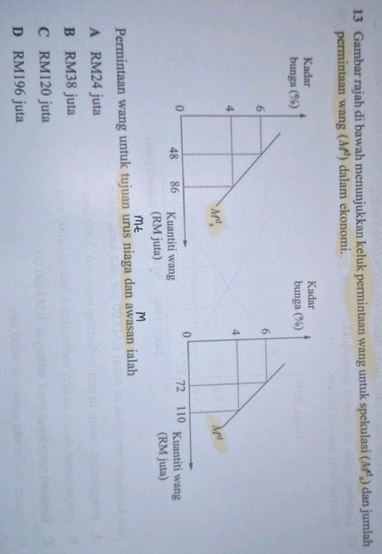 13 Gambar rajah di bawah menunjukkan keluk | StudyX