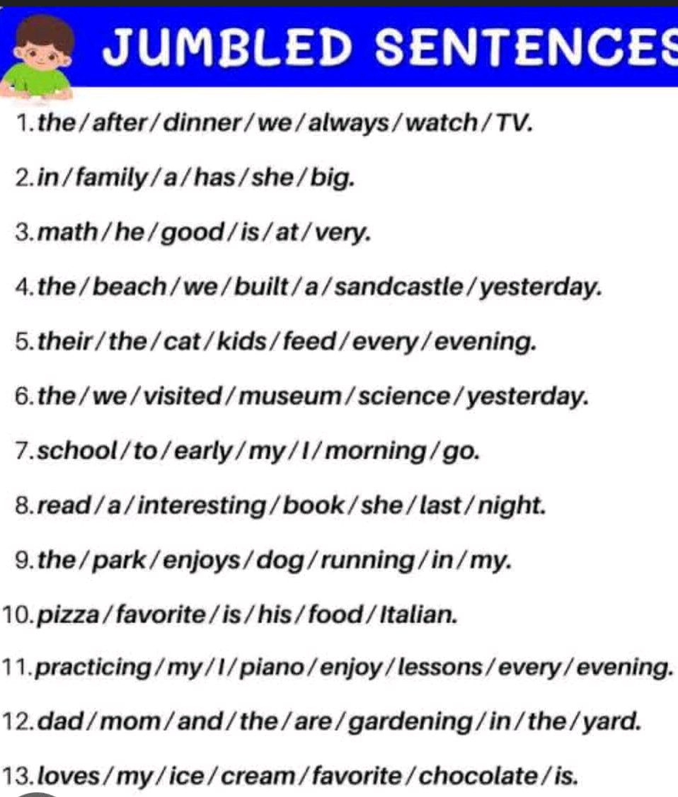 Rearrange the jumbled words to form correct | StudyX