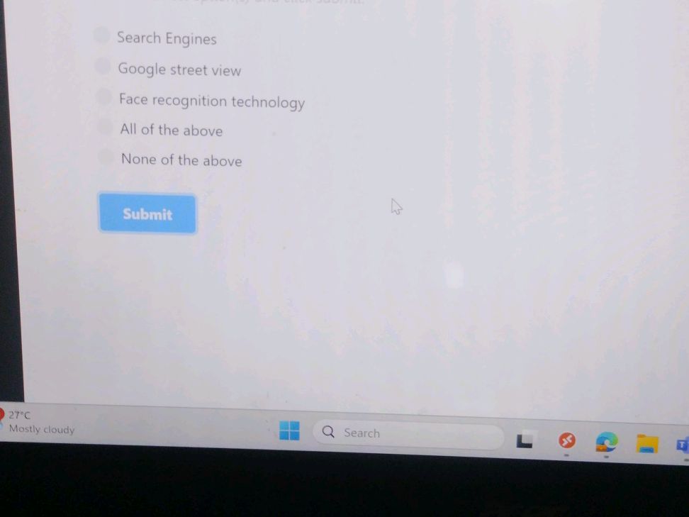 Search Engines Google street view Face | StudyX