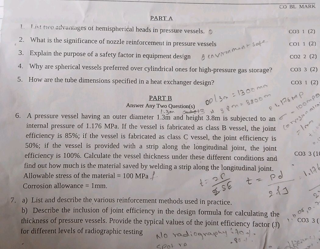 1. List two advantages of hemispherical | StudyX