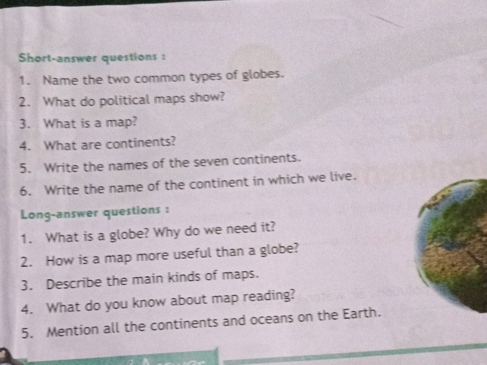 Short-answer questions : 1. Name the two | StudyX