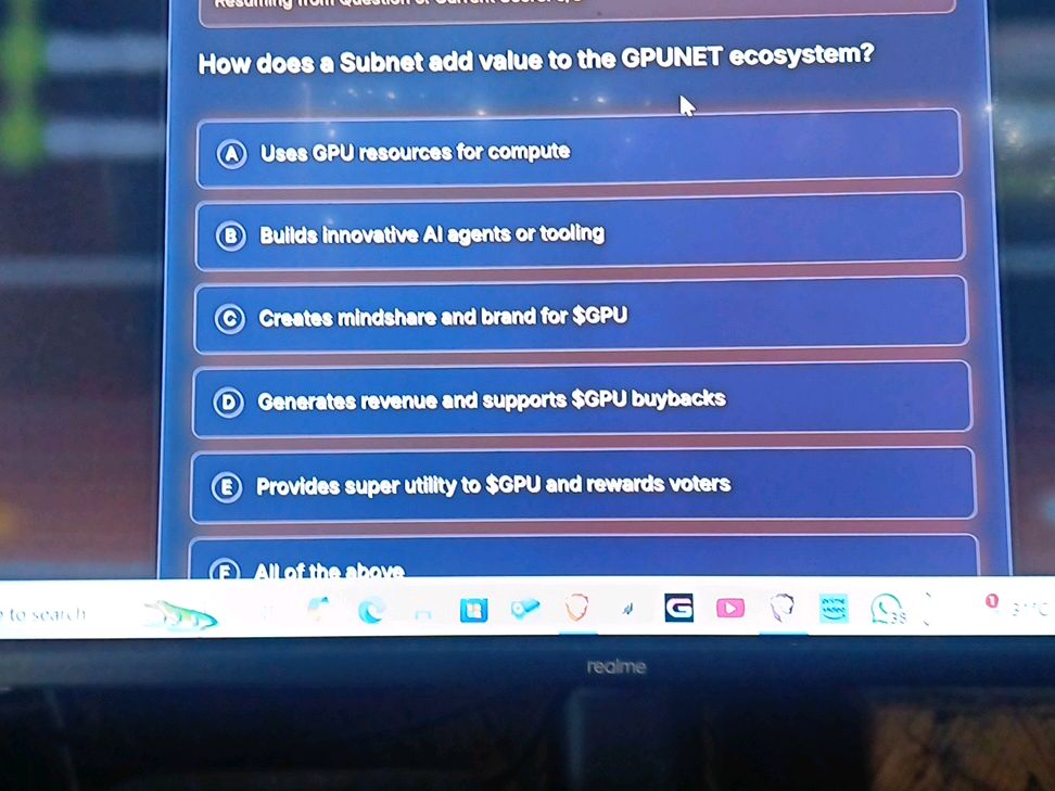 How does a Subnet add value to the GPUNET | StudyX