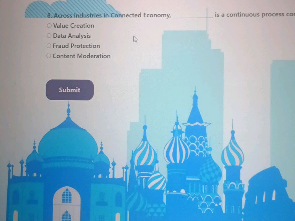 8. Across Industries in Connected Economy, | StudyX