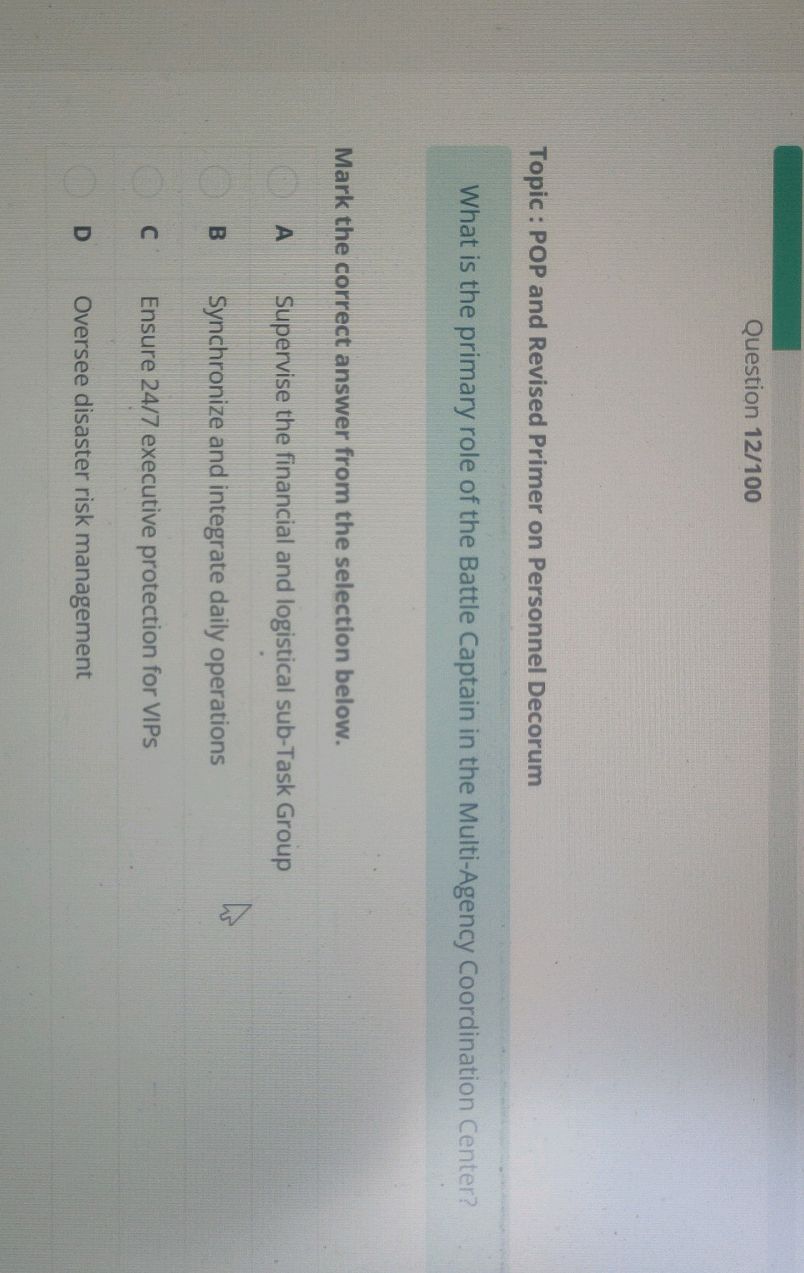What is the primary role of the Battle | StudyX