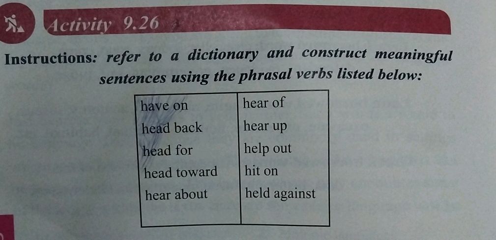 Instructions: refer to a dictionary and | StudyX