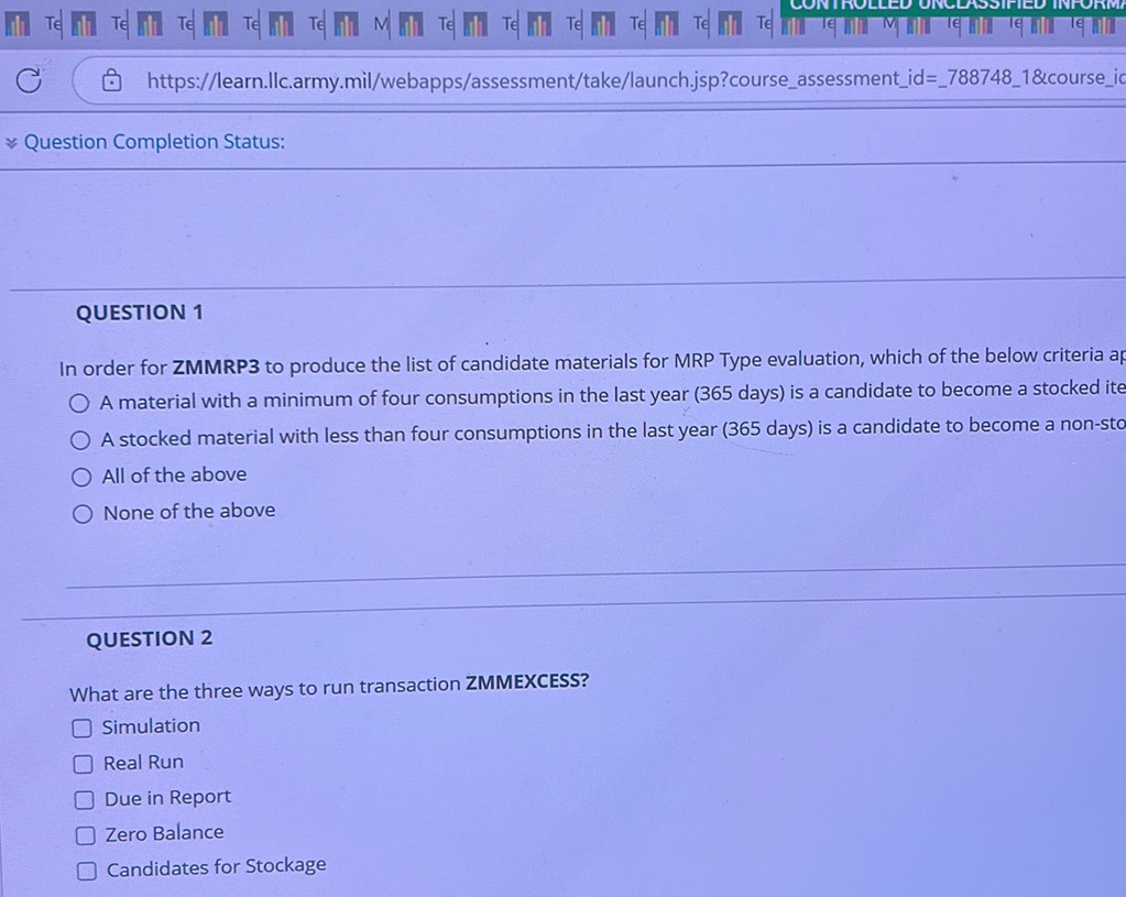 QUESTION 1 In order for ZMMRP3 to produce