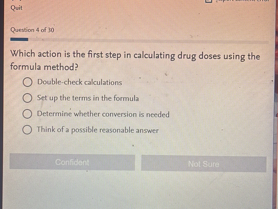 Which action is the first step in | StudyX