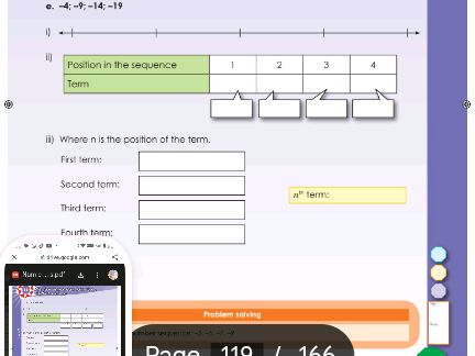 e. -4, -9, -14, -19 I) + + + + + II) | StudyX