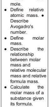 Define relative atomic mass. Describe | StudyX