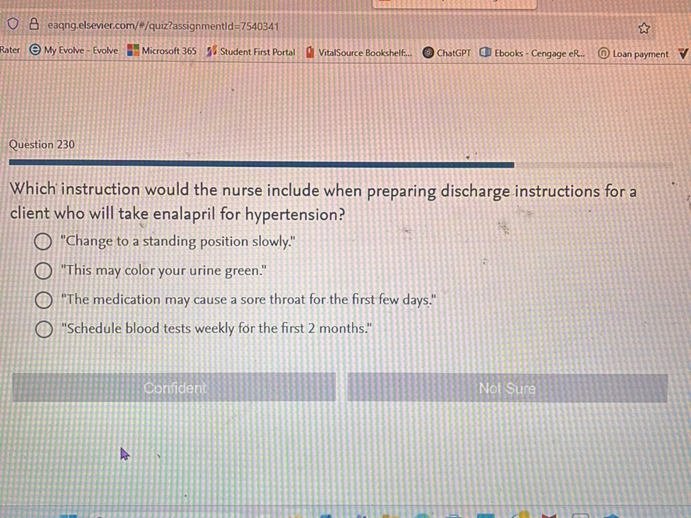 Which instruction would the nurse include | StudyX