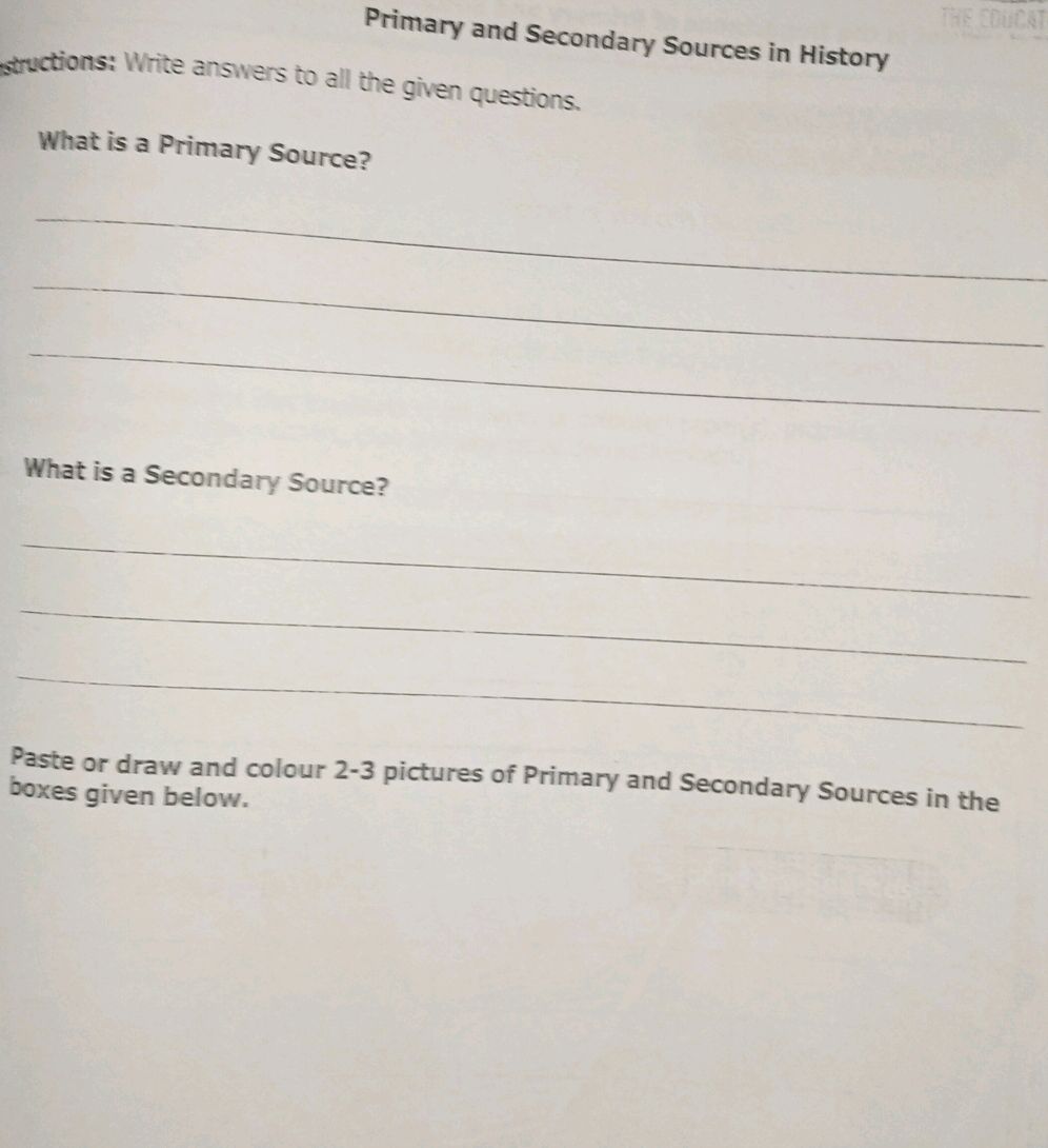 Instructions: Write answers to all the given | StudyX