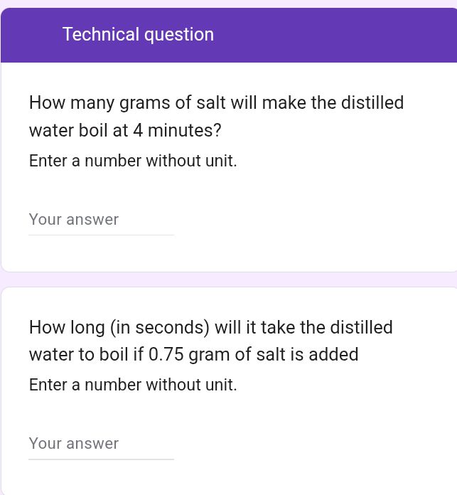 How many grams of salt will make the | StudyX