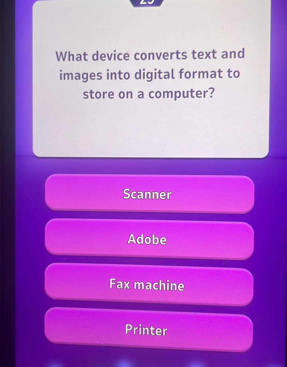 What device converts text and images into | StudyX