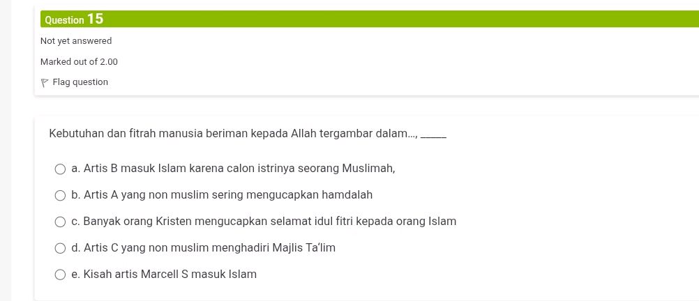 Kebutuhan dan fitrah manusia beriman kepada | StudyX