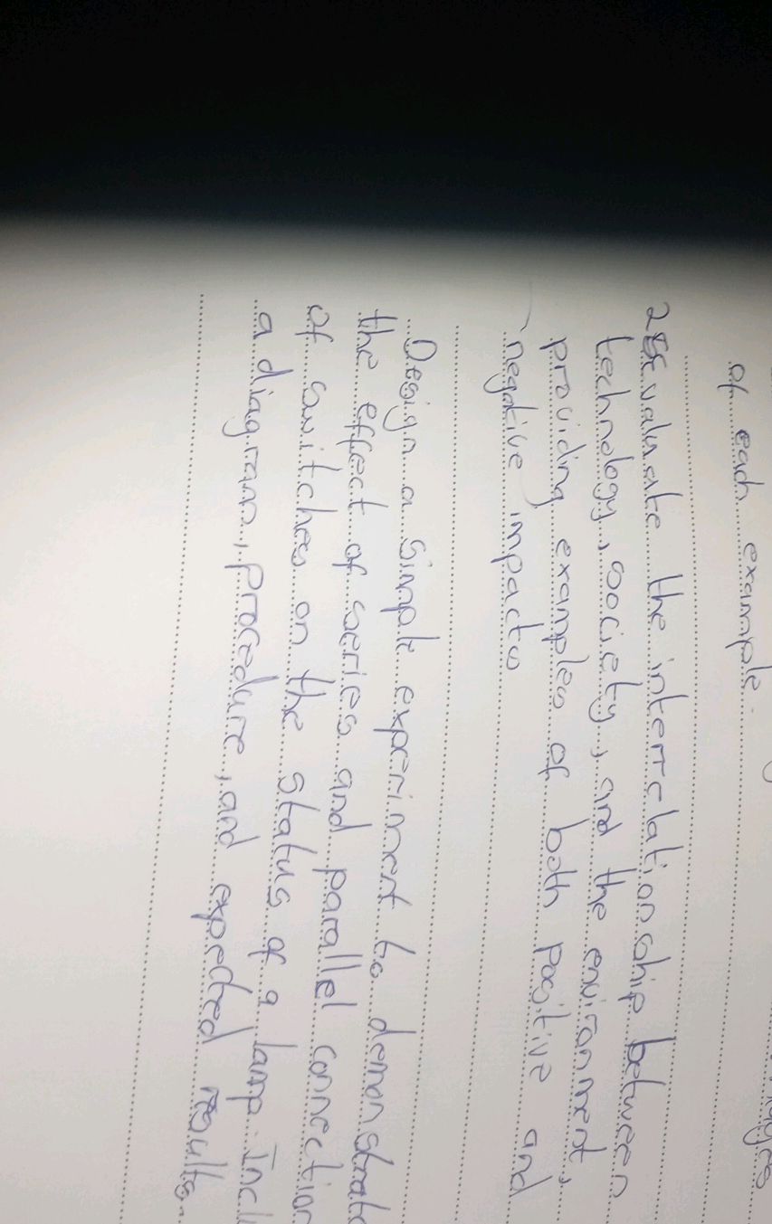 28se valerate the interrelationship between | StudyX