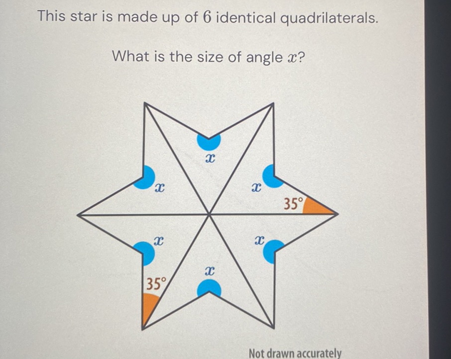 This star is made up of 6 identical