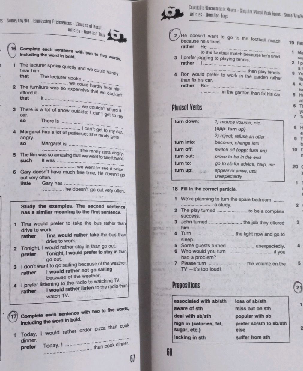 16 Complete each sentence with two to five | StudyX