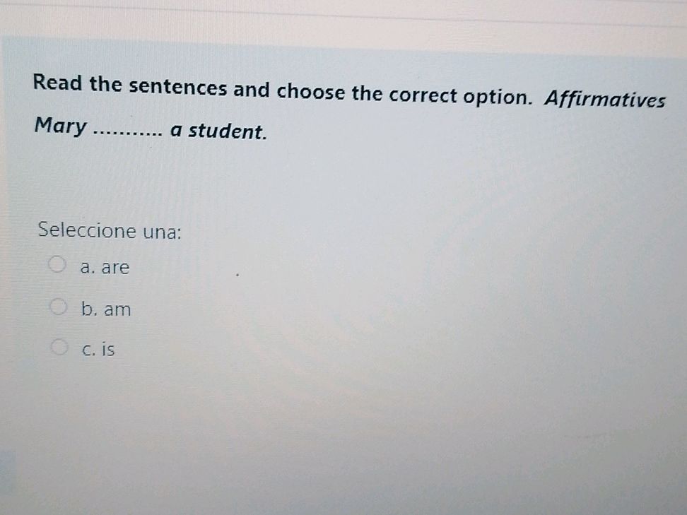Read the sentences and choose the correct | StudyX