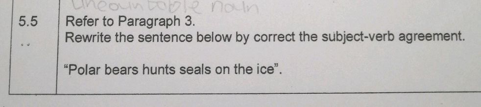 Refer to Paragraph 3. Rewrite the sentence | StudyX