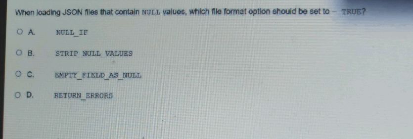 When loading JSON files that contain NULL | StudyX