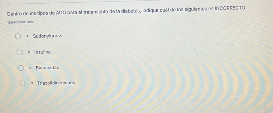 Dentro de los tipos de ADO para el | StudyX