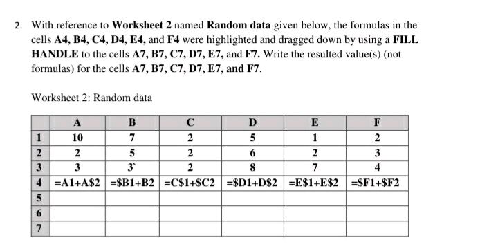 2. With reference to Worksheet 2 named | StudyX