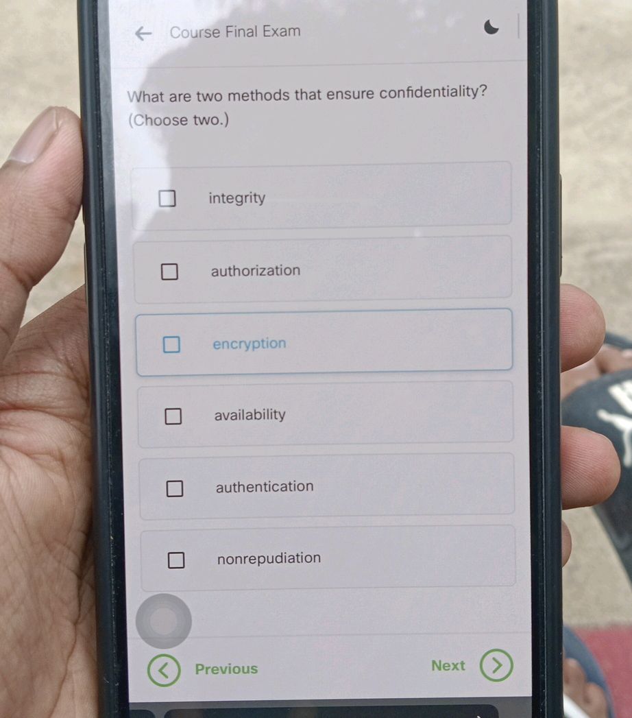 What are two methods that ensure | StudyX