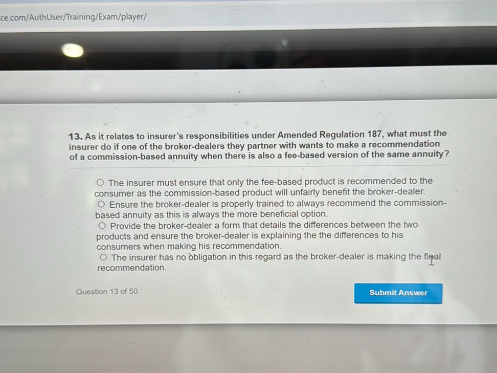 13. As it relates to insurer's | StudyX