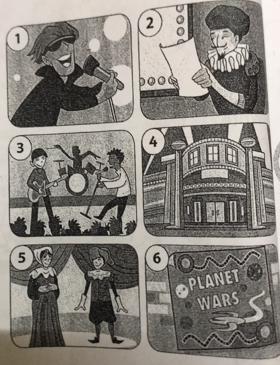 The image shows six different scenes, each | StudyX